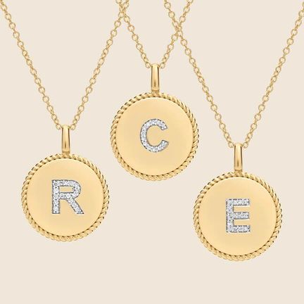 Initial Jewelry & Necklaces | Blue Nile