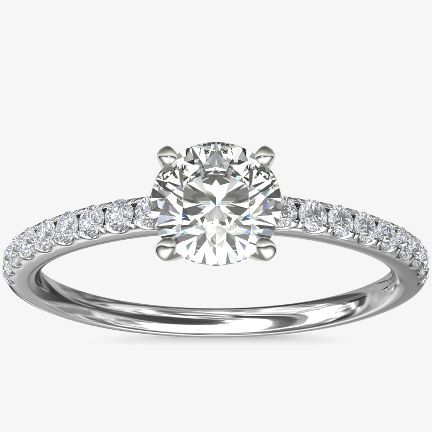 Round Cut Engagement Rings | Blue Nile